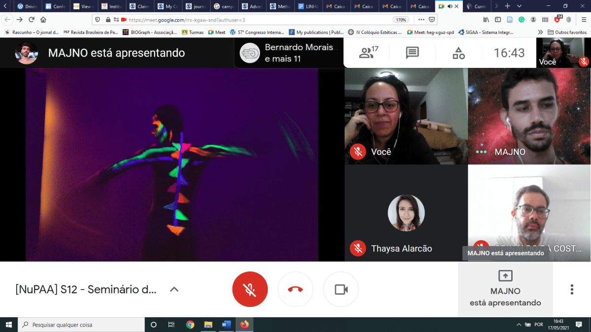 Seminário 12 – com Majno – NuPAA – Núcleo de Práticas Artísticas ...